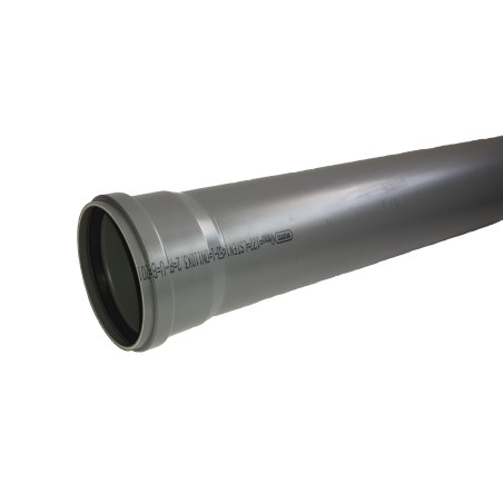 OPTIMA PVC ML vamzdis 110x3,2 L 1,0m | LYTAGRA