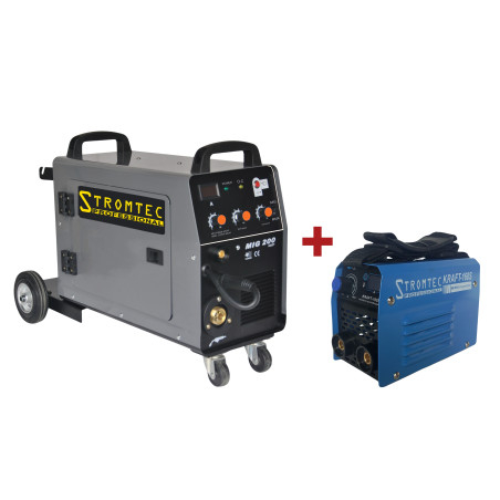 MIG-250 ir KRAFT-160S suvirinimo aparatų rinkinys