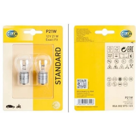 LEMPUTĖ 12V 21W 073-123 | LYTAGRA