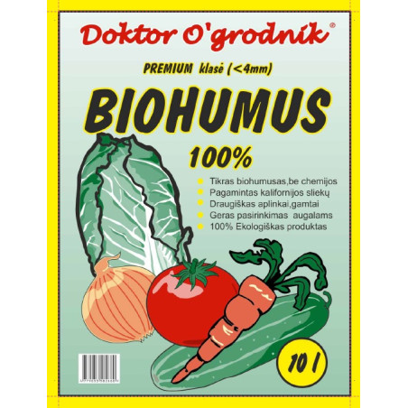 BIRUS BIOHUMUSAS 10L | LYTAGRA