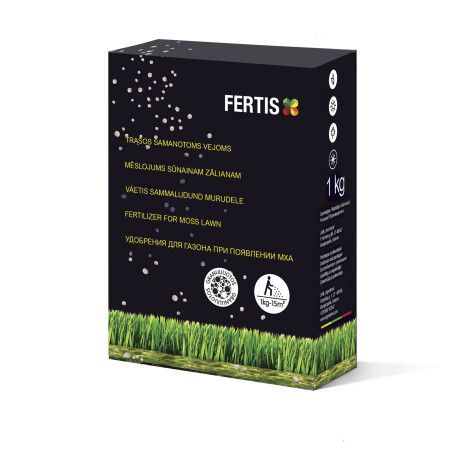 FERTIS kompleksinės trąšos samanotoms vejoms, 1 kg