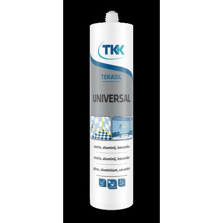 Universalus silikoninis hermetikas TEKASIL, pilkas, 280