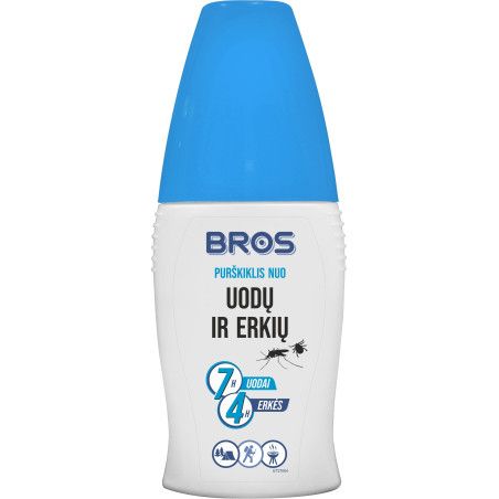 BROS Skystis nuo uodų ir erkių, 50 ml | LYTAGRA